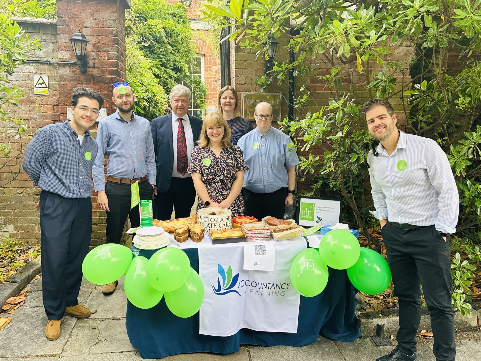 Our charity bake sale with ELF – Accountancy Learning